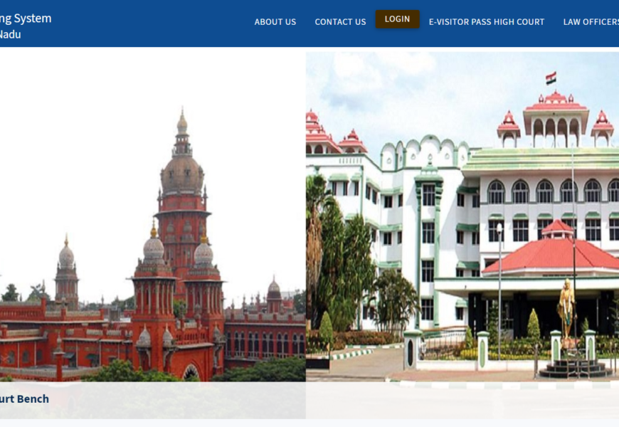 Court Case Monitoring system - Government Websites